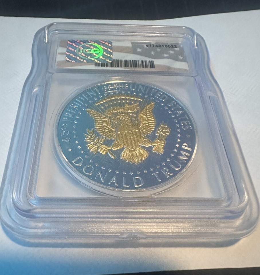 keep america great 2020 Ms69 Pl Donald Trump Token Icg Slab | eBay