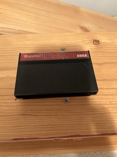 Rambo SEGA Master System Cart Only! Tested! | eBay