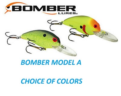 Bomber Model 6A, 2-1/8” 3/8 oz, Choice of Colors | eBay