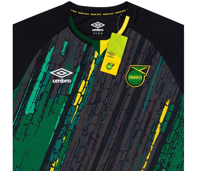 2021/22 Jamaica AWAY Jersey Umbro Soccer Football Reggae Boys Marley ...