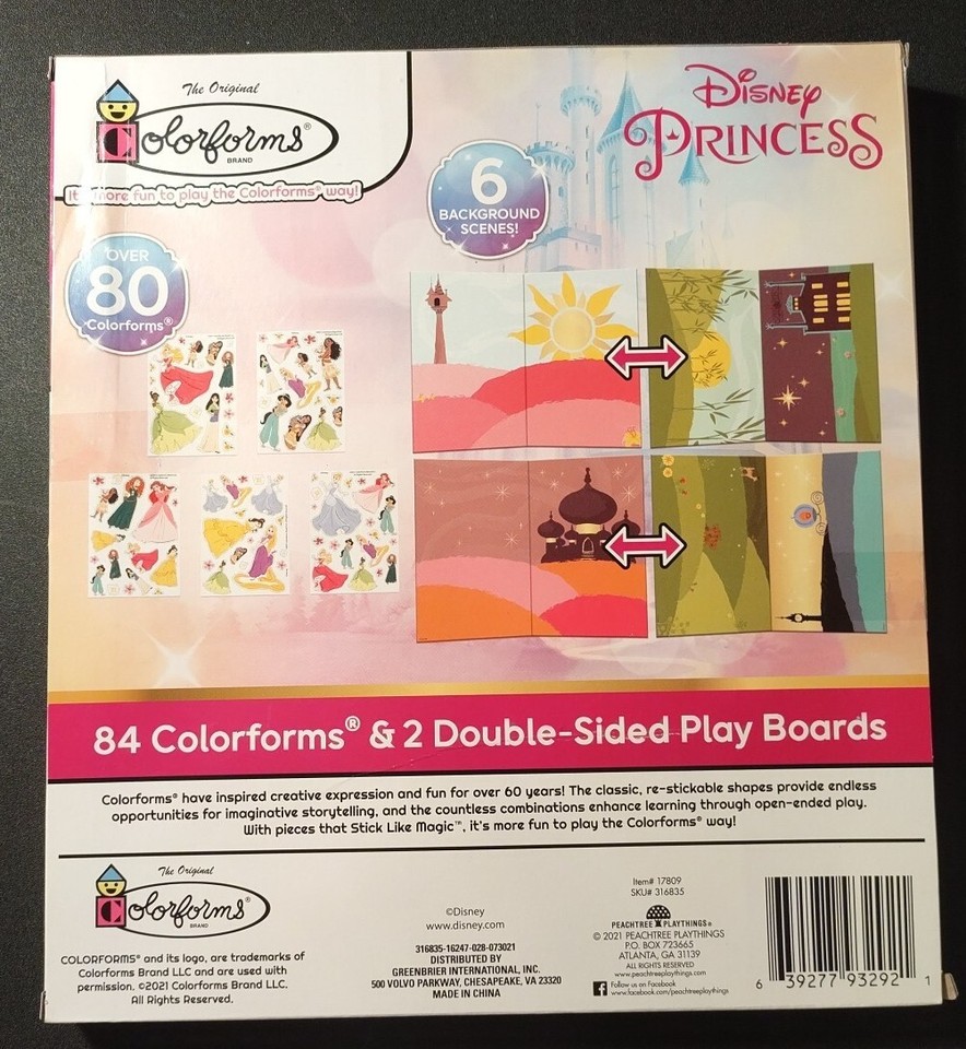 COLORFORMS Disney Princess Activity Sticker Story Mega Set | eBay