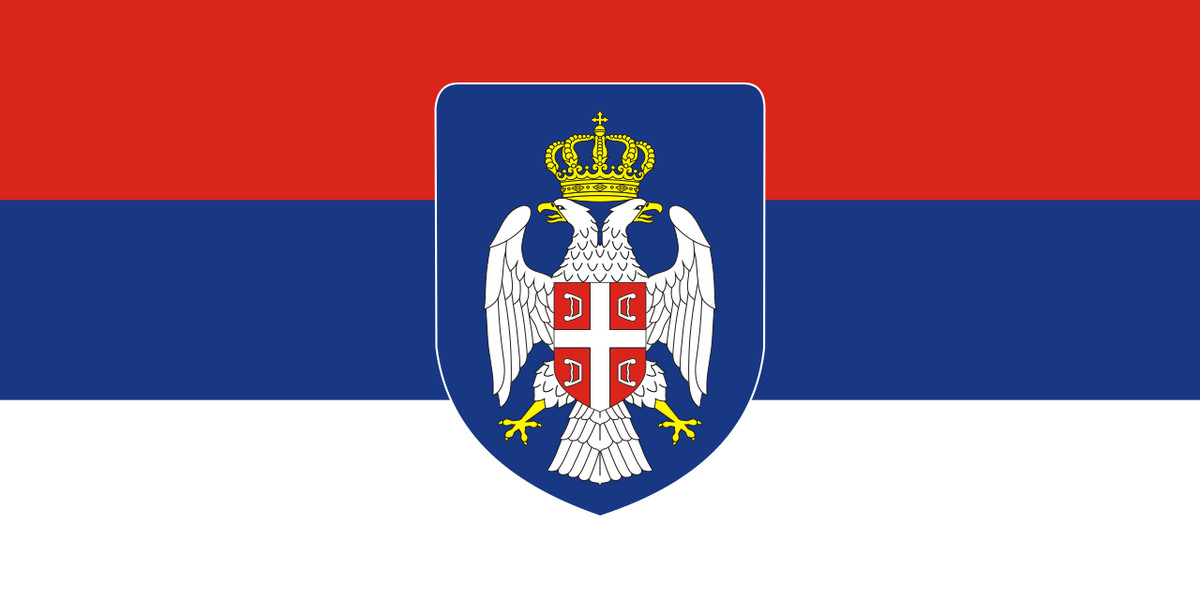 Bandera Serbia 1914