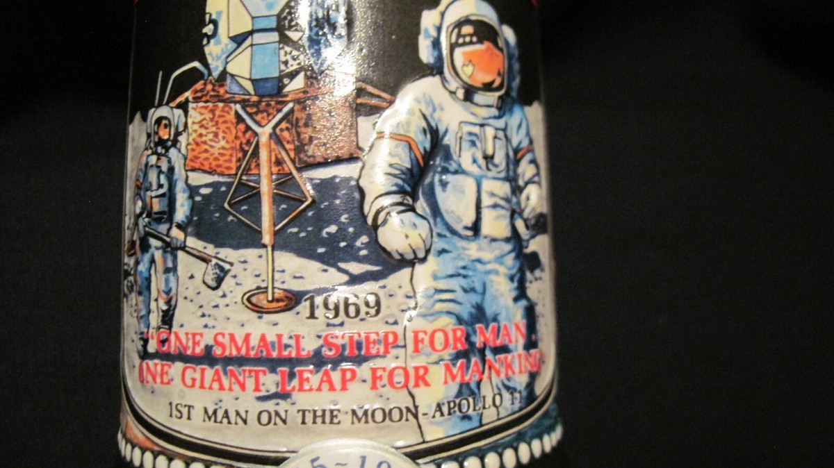 Astronaut Drinking Miller Lite Beer On The Moon