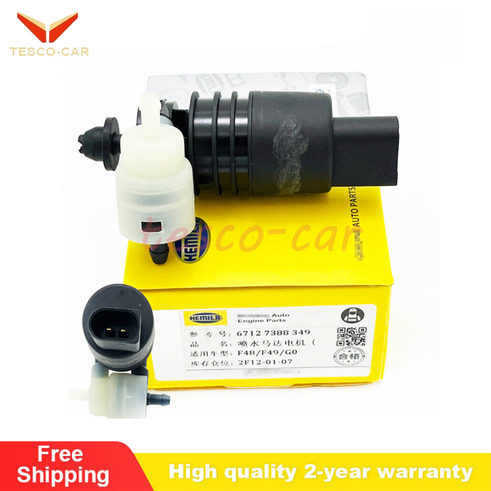 Windshield Washer Pump For BMW X2 X3 X5 X6 X7 Series i3 Mini Cooper ...