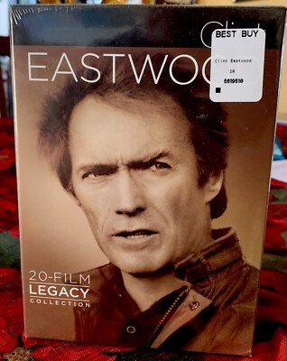 CLINT EASTWOOD 20-Film Legacy Collection Twenty Movies BOXED SET DVD ...