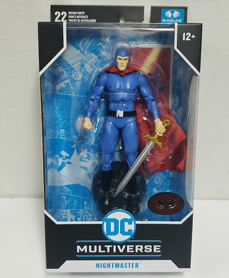 NIGHTMASTER - Shadowpact RED PLATINUM McFarlane Toys DC Multiverse ...