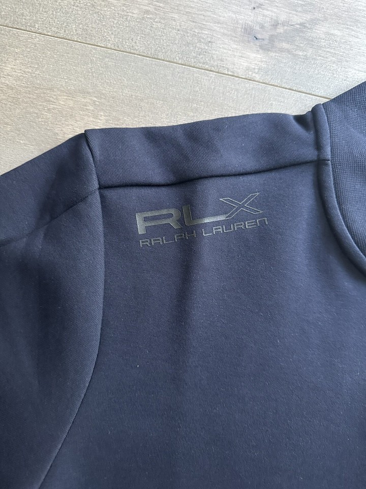 NWT $248 RALPH LAUREN RLX NAVY BLUE SWEATER JACKET SZ S | eBay