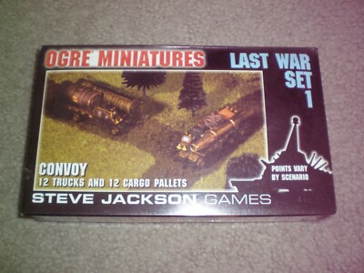 Ogre Miniatures Last War Set 1 - Convoy Steve Jackson Games - Brand New ...