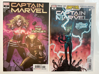 Captain Marvel #18 17 Lot / 1st Appearance Lauri-Ell Nexus / 2020 ...