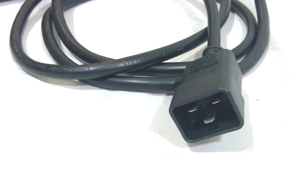 100-240V RACKMOUNT SERVER PDU Power Extension Bar C20 16 AMP TO 7X IEC ...