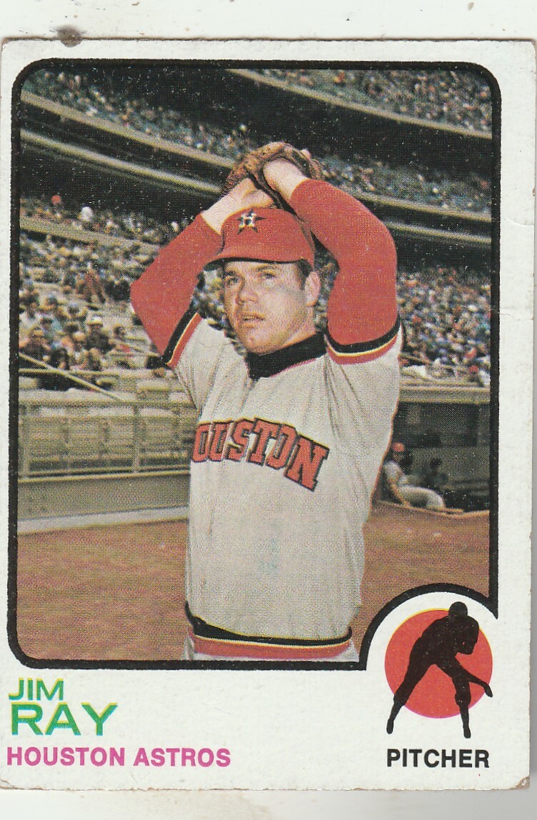 FREE SHIPPING-GOOD TO FAIR-1973 TOPPS #313 Jim Ray HOUSTON ASTROS | eBay