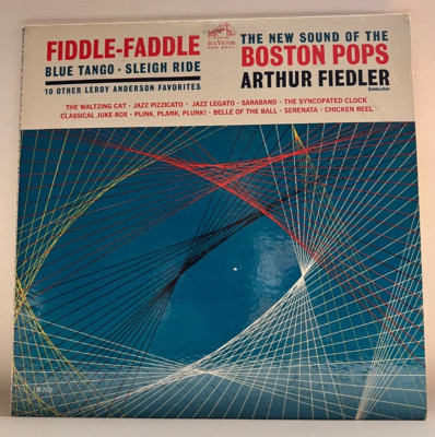 A55 Arthur Fiedler: Fiddle-Faddle/ Blue Tango, Sleigh Ride, 1962 RCA LM ...
