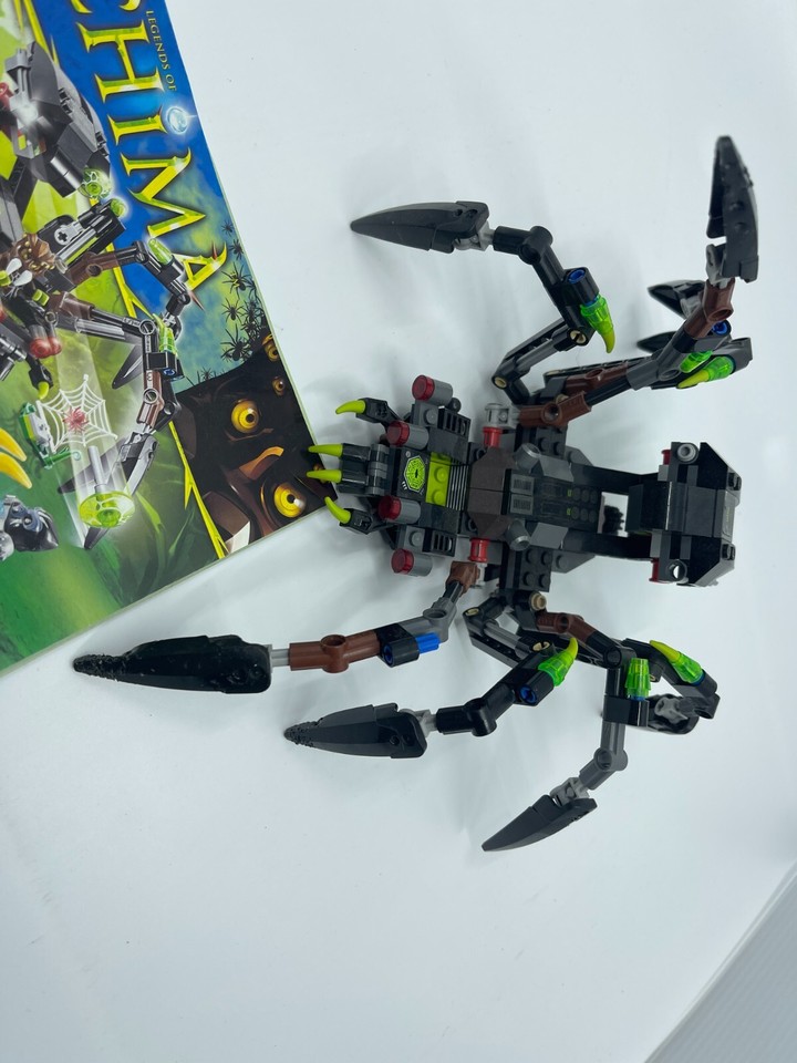 LEGO LEGENDS OF CHIMA: Sparratus' Spider Stalker (70130) incomplet set ...
