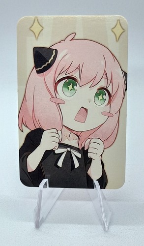 ANYA FORGER SPY X FAMILY CARTE REGULAR NO PRISM HOLO FOIL FLASH MANGA ...