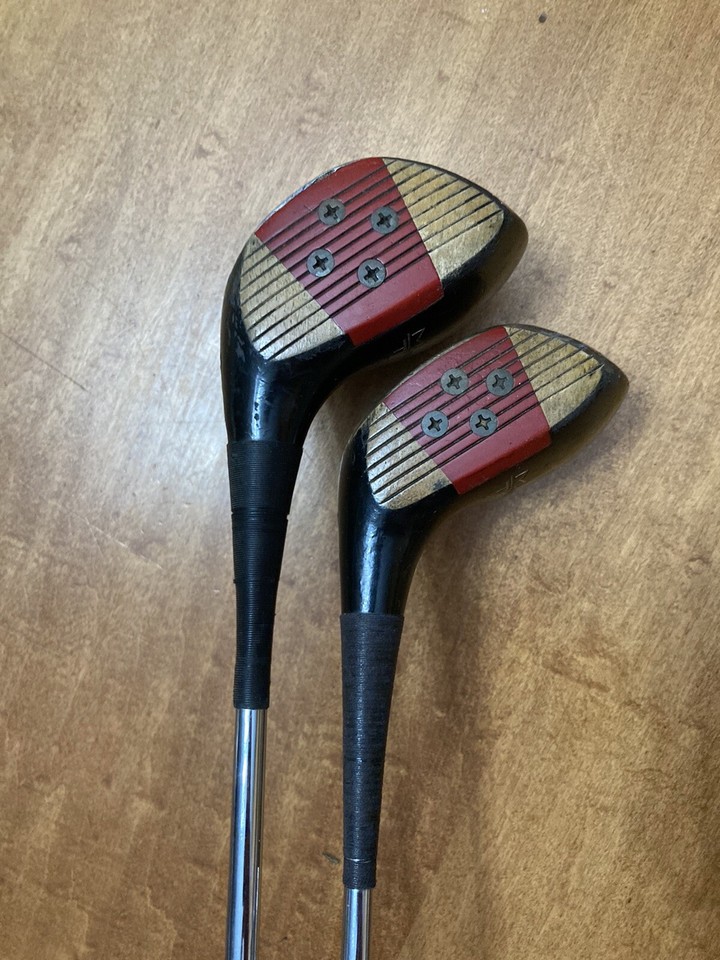 Original MacGregor VIP CUSTOM Persimmon DRIVER 2 3 4 Wood Set Tourney ...