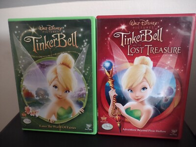 DISNEY TinkerBell and the LOST TREASURE & ENTER the WORLD of FAIRIES ...