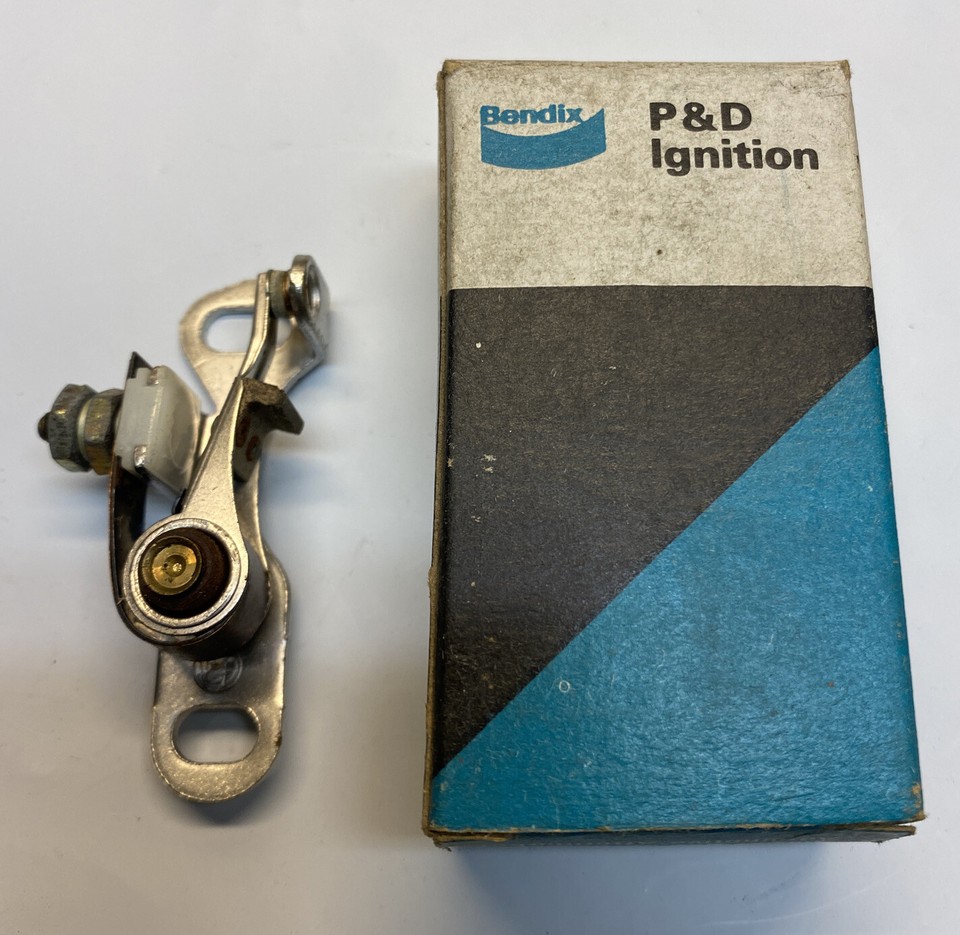 Vintage NOS BENDIX P&D Ignition Contact Set FR-16-17V | eBay