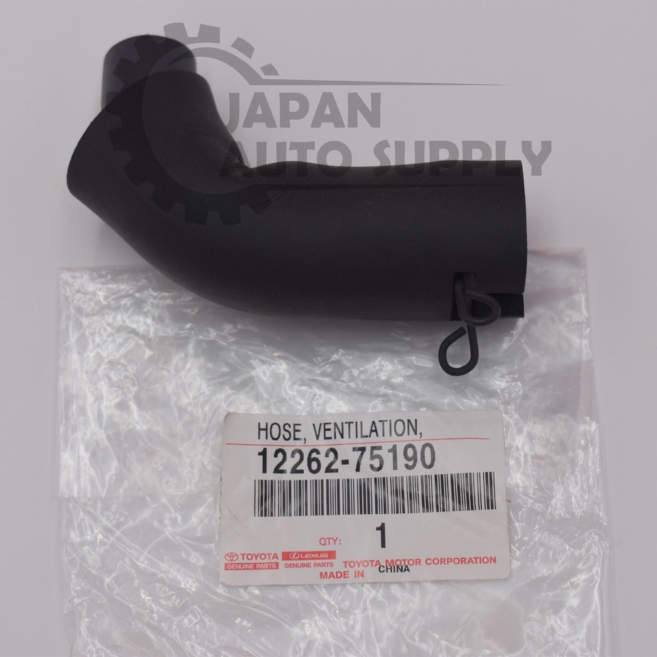 GENUINE TOYOTA 05-15 TACOMA| 10 4RUNNR NO.2 4CYL VENTILATION HOSE 12262 ...
