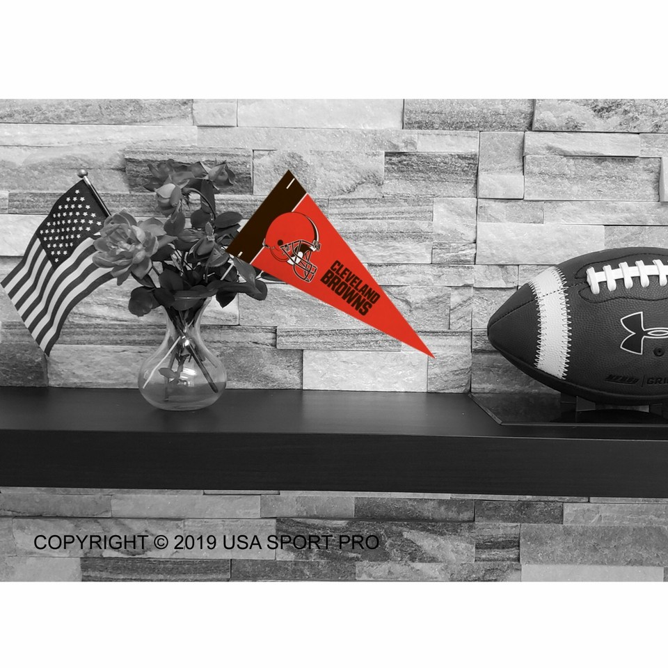 Cleveland Browns NFL Mini Pennant 9X4 inch, felt, made in USA, banner ...