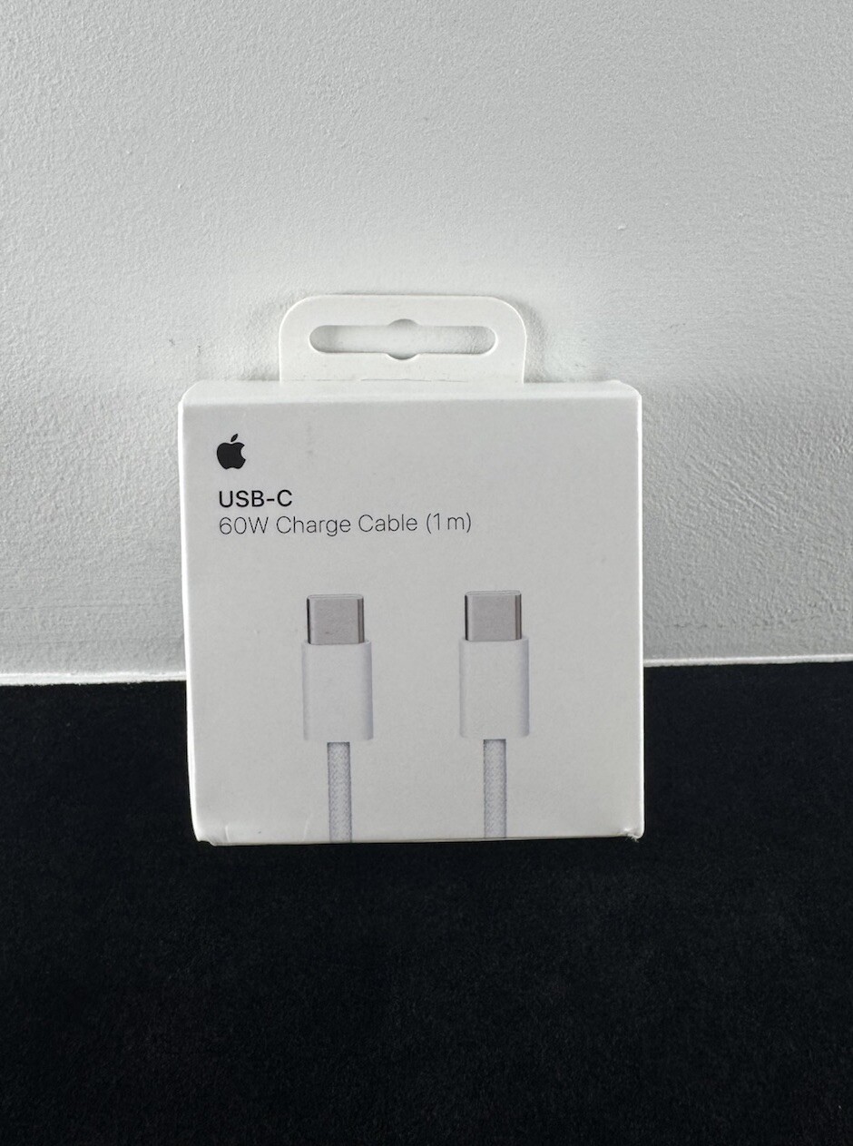 Genuine Apple USB-C Charge Cable 1M 60W Woven A2795 Charge Cable ...