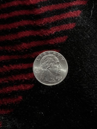 "Rare" Jovita Idar Quarter 2023 P mint Error Coin Reading "In Cod We ...