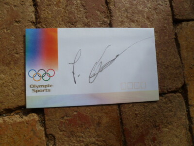 SYDNEY 2000 OLYMPICS COVER HANDSIGNED BY KAY HUSTE GERMAN BOXER | eBay ...