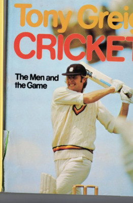 CRICKET , HC/DJ , CRICKET , THE MEN AND THE GAME by TONY GREIG | eBay ...