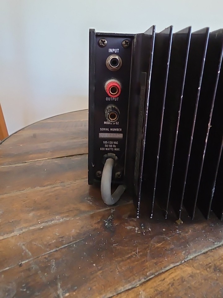 Audio Research D52B Power Amplifier - 50 Watts Per Ch Stereo - Parts Or ...