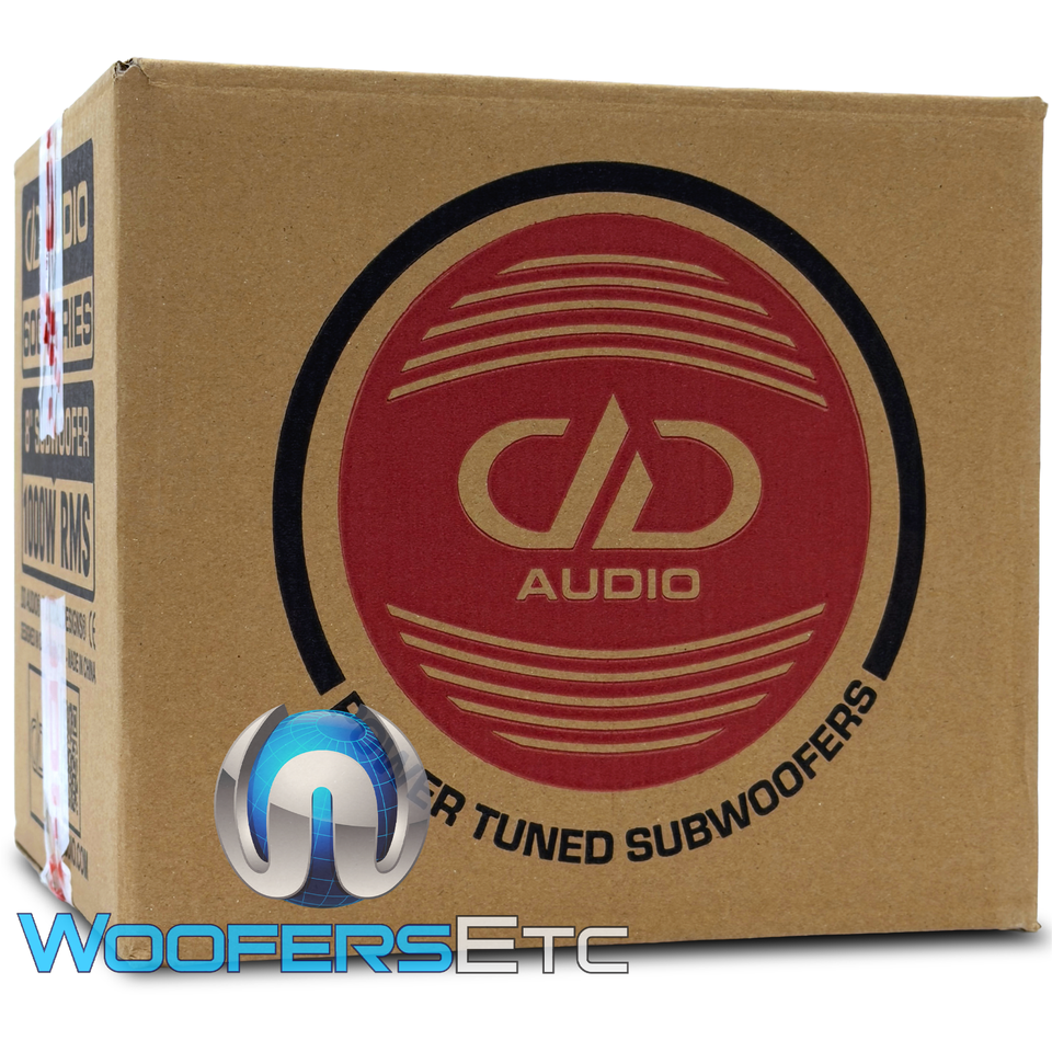 DD AUDIO 608F-D2 8" 3000W DUAL 2-OHM SUPER TUNED SUBWOOFER BASS SPEAKER ...