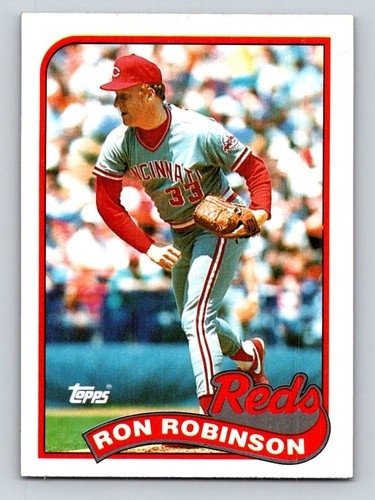 1989 Topps #16 Ron Robinson Cincinnati Reds | eBay