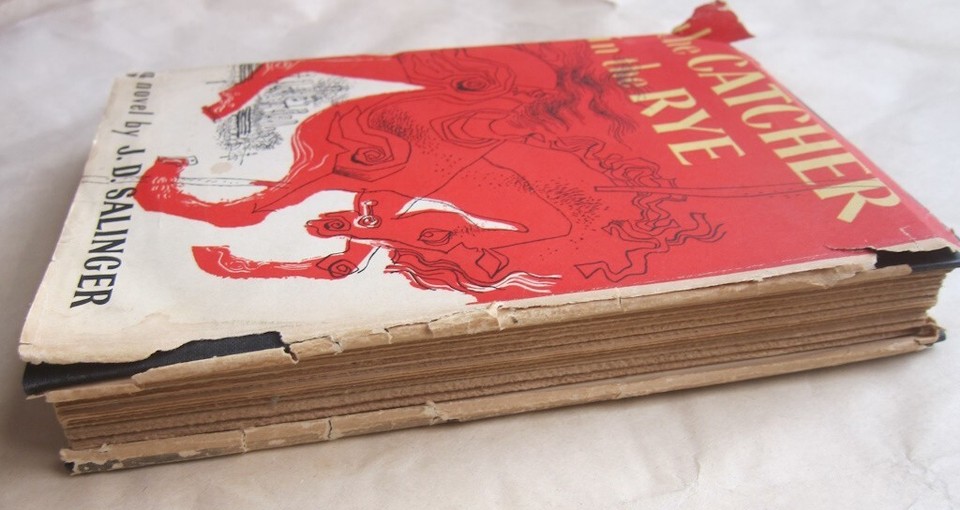 The Catcher in the Rye J. D. Salinger, 1951 Hardcover, BOMC Vintage | eBay
