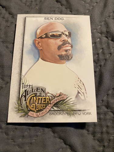 2022 Topps Allen & Ginter Sen Dog #255 Rapper | eBay