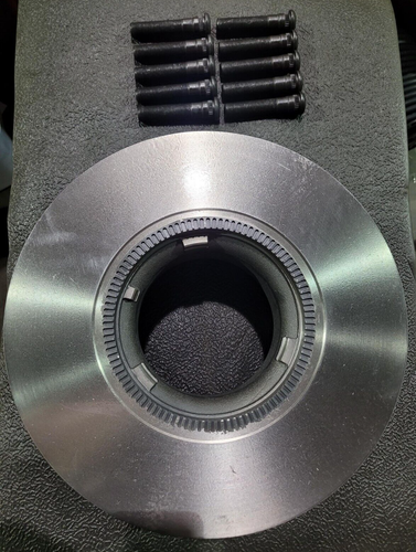 Hendrickson MAXX22T S-41533-2 Disc Brake Rotor Dura-Light Hub S-37009-2 ...