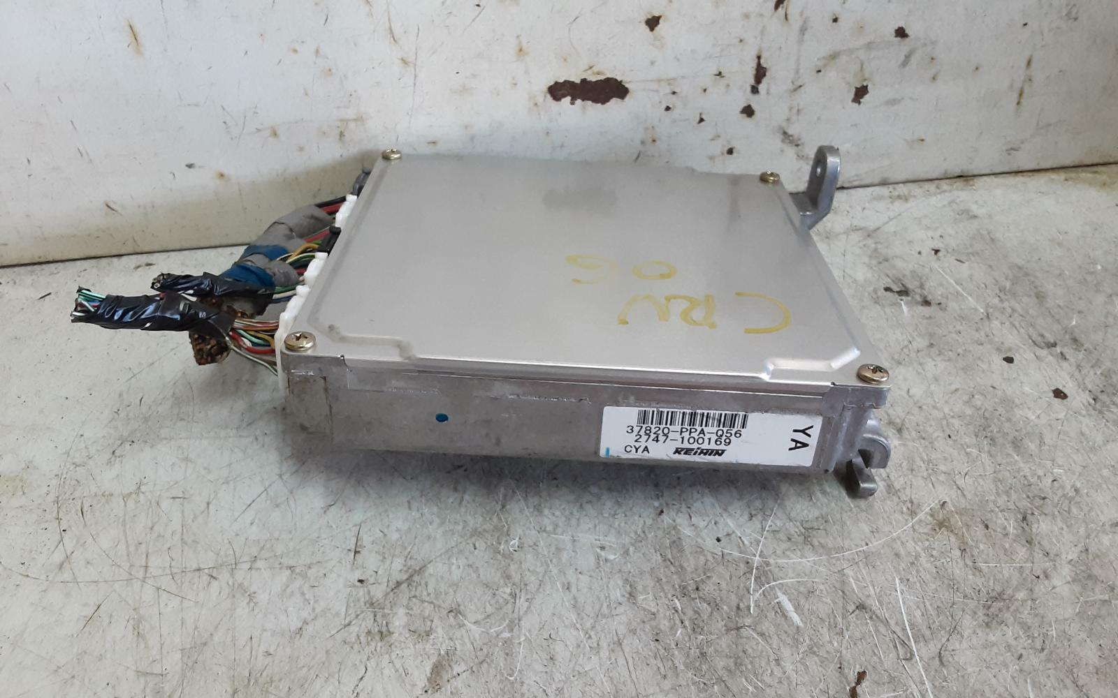 HONDA CRV ECU ENGINE ECU, 2.4, PETROL, AUTO T/M, P/N 37820-PPA-Q56, ECU ...