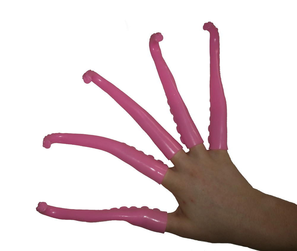 Sea Monster Octopus Squid Kraken Cosplay Finger Puppet Alien Tentacles ...