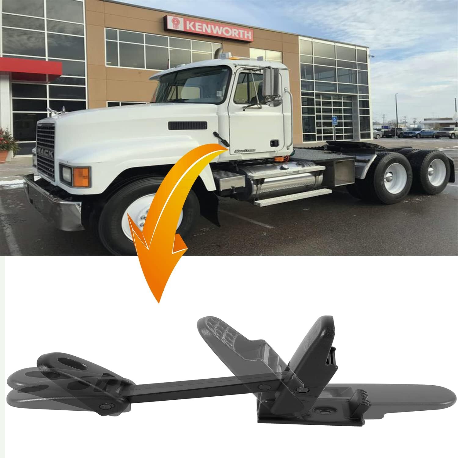 315-5503 315-5502 Left or Right Hood Latch Kit for Kenworth, Peterbilt ...