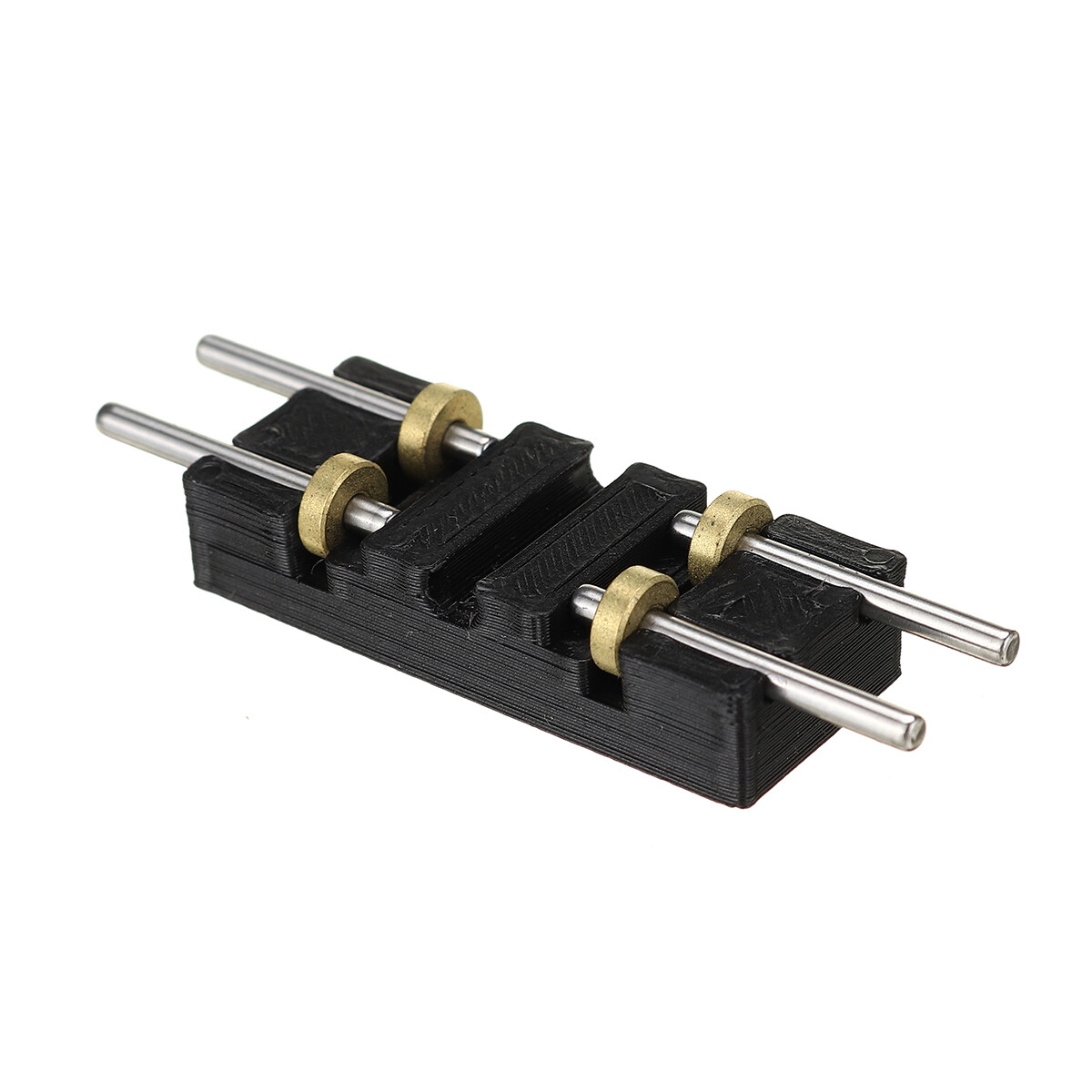 8Pcs 1/87 Model Train Wheels Ho Scale Metal Treadmill Track One-axis ...