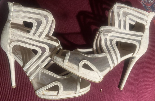 FAITH LULU STILETTO HEELS SANDAL SEXY PARTY PROM SHOES UK7 39/40 BY ...