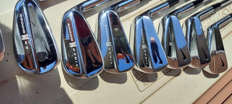 Tiger Woods Limited Edition Nike iron set 3-pw | eBay