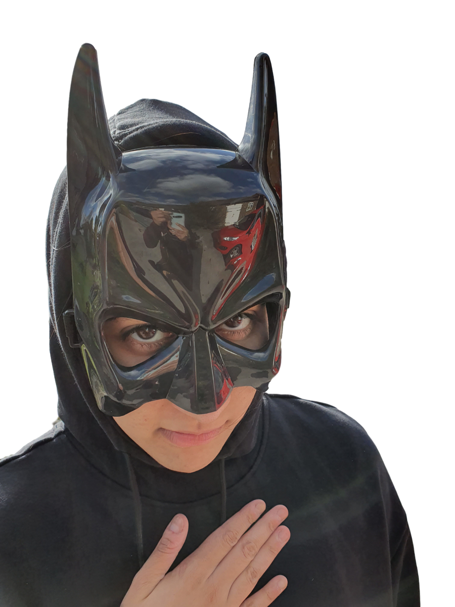 Batman Dark Knight Maske Replika Batman Begins DC Direct Mini Replik