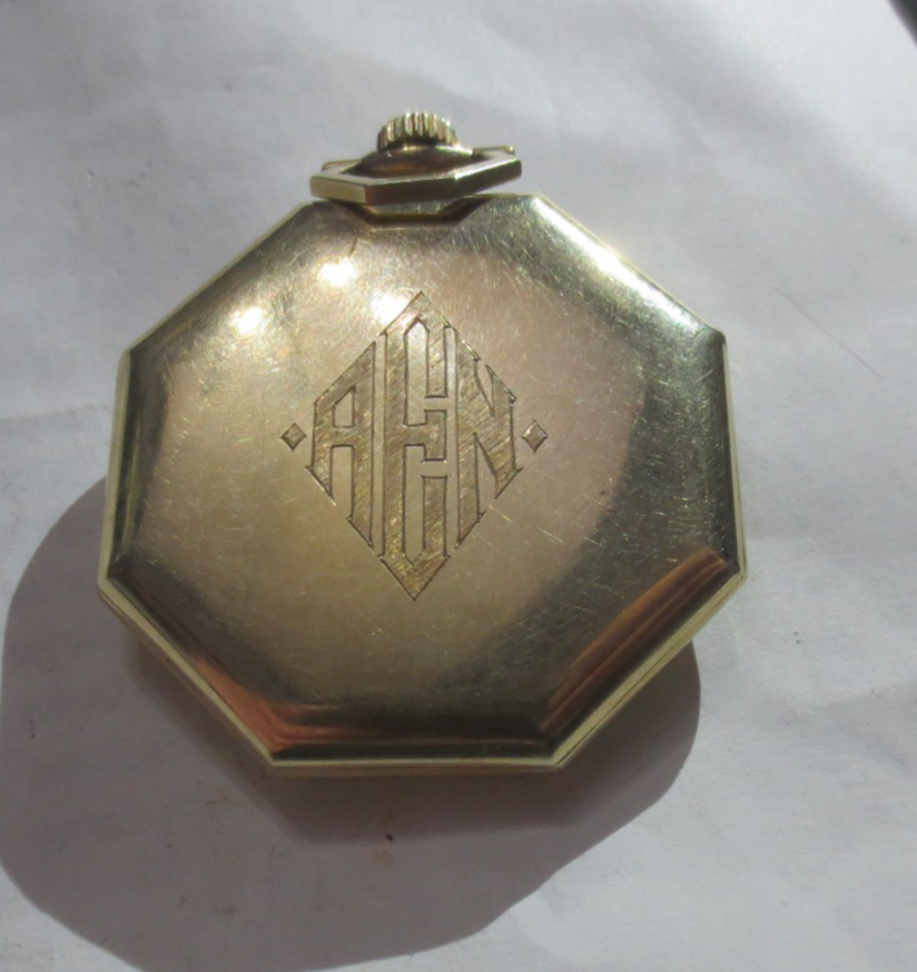 Antique Gruen veri thin Gold Filled Octathin Octagon Pocket Watch 17j ...