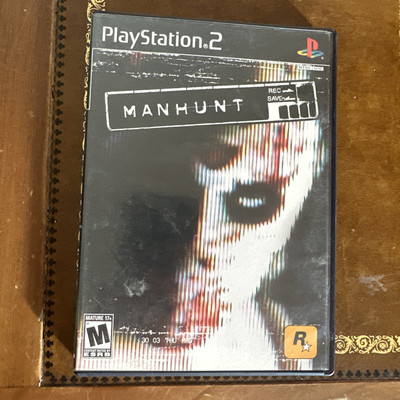 Manhunt - Sony PlayStation 2 - NO GAME - Case And Manual 710425272561 ...