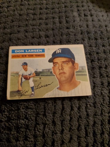 1956 Topps #332 Don Larsen | eBay