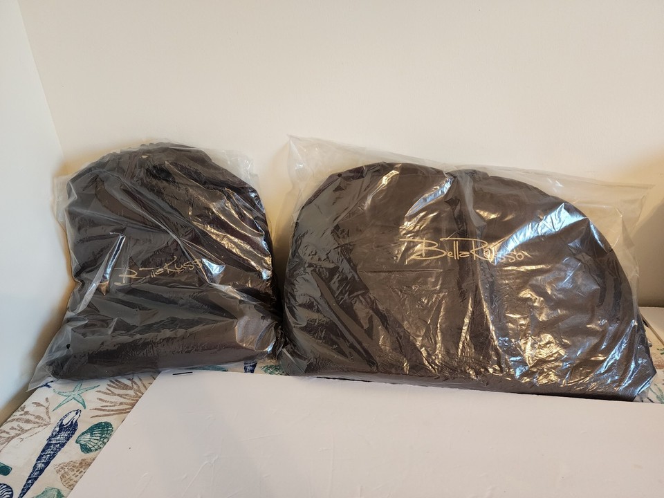 Bella Russo Quilted 17.7" Weekender Bag/ 14.4" Tote Backpack/ Shoulder ...