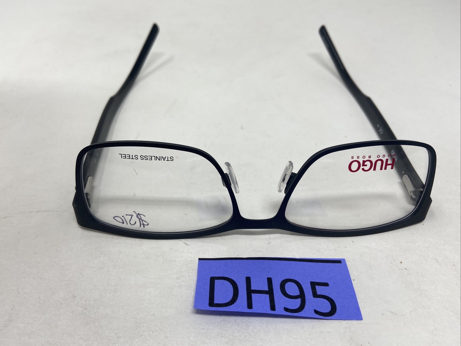 HUGO BOSS HD 1015 003 BLACK 54/18/145 FLEX HINGE EYEGLASSES FRAME DH95 ...
