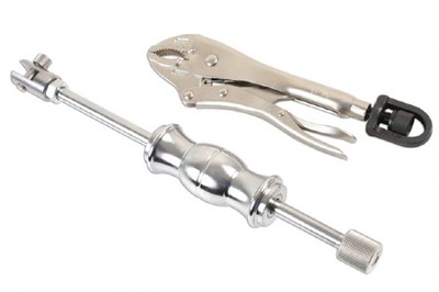SLIDE HAMMER LOCKING PLIERS TOOL KIT GREAT FOR REMOVING RUSTY BOLTS ...