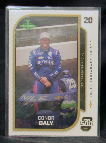 2024 Parkside Indycar Conor Daly - Indy Results Card | eBay