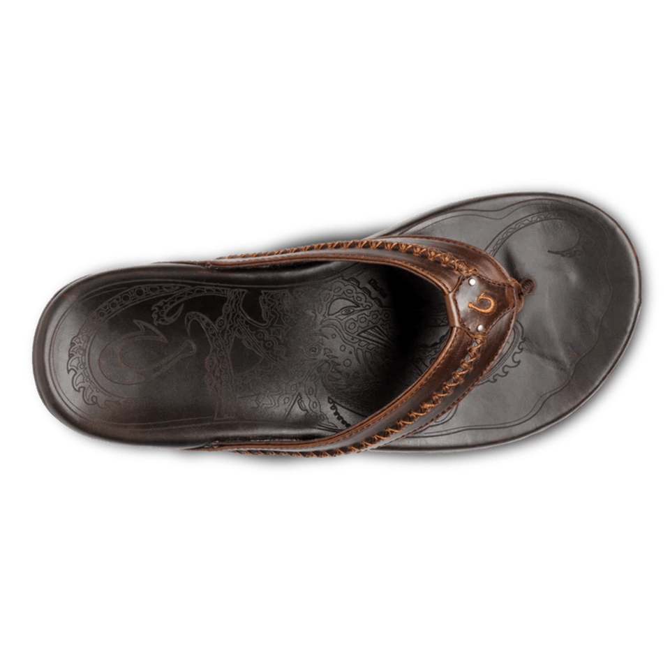 Olukai Men's Mea Ola Flip Flop Sandal - Dark Java NWB | eBay