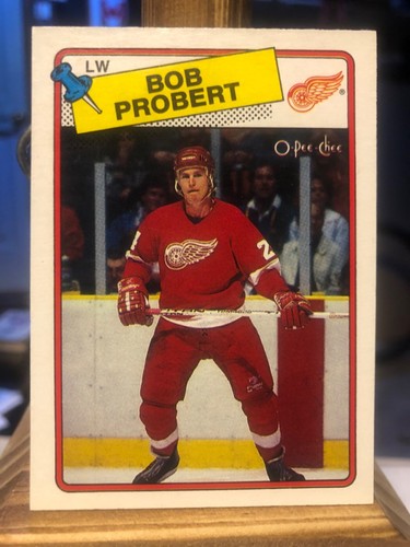 1988-89 opc Bob Probert rookie card #181 *sharp rare possibly 9 or 10 ...