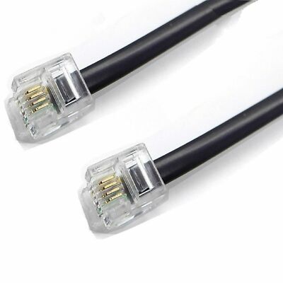 RJ11 to RJ11 Cable ADSL Router Telephone Lead For BT SKY Broadband ...